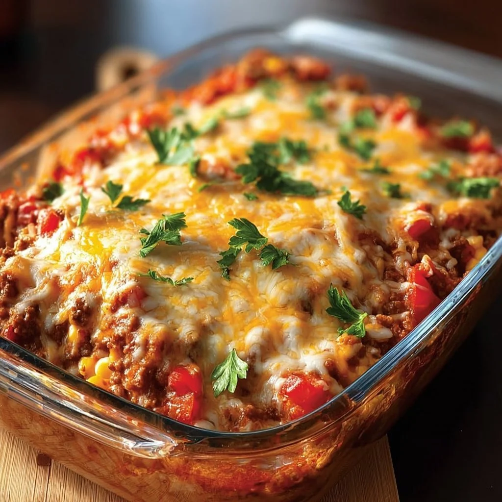 Classic Ground Beef Casserole: Comfort Food in One Dish