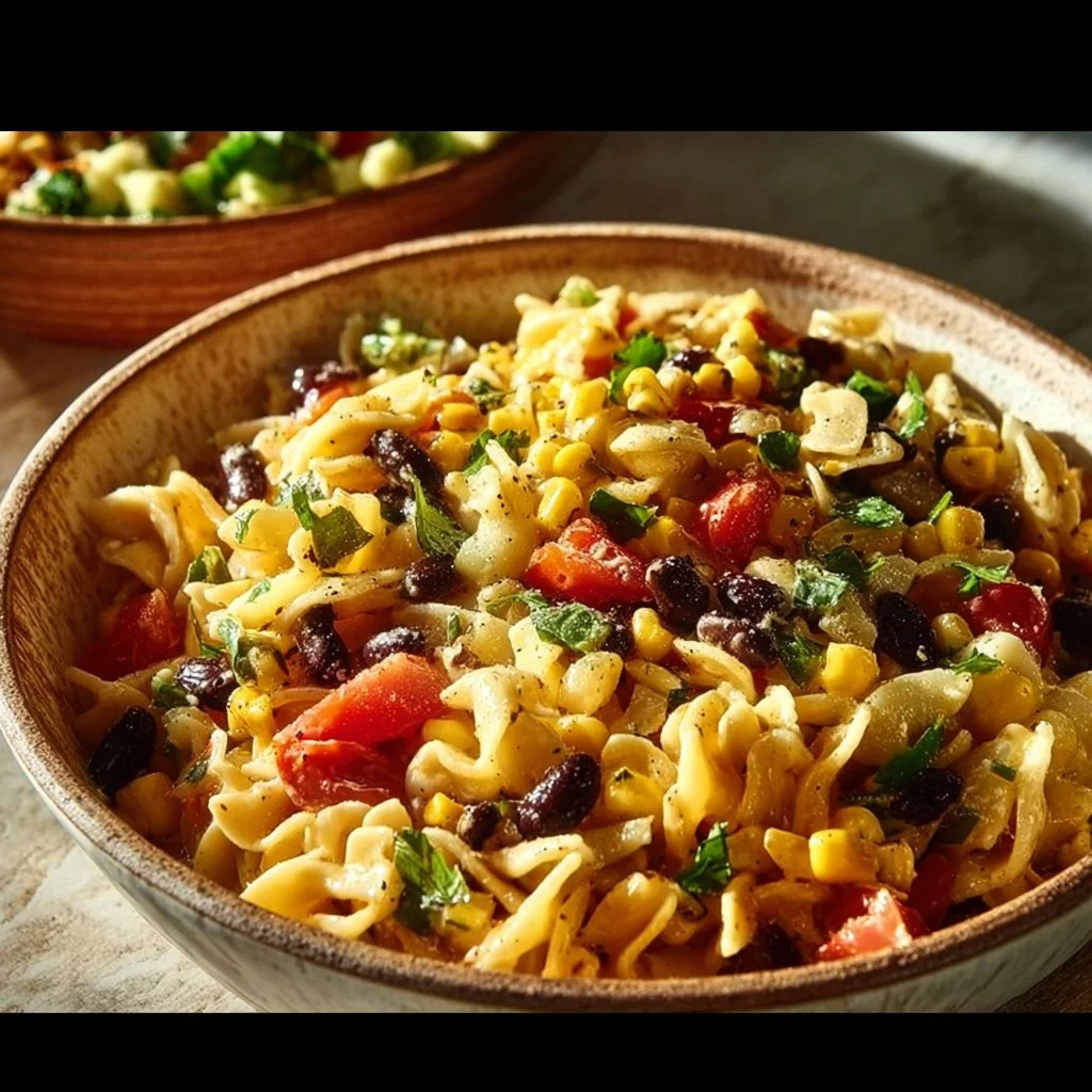 Savory Cowboy Pasta Salad